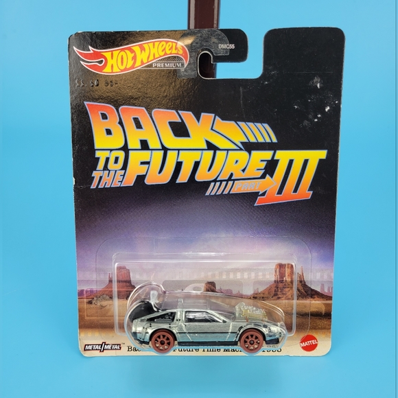 Mattel | Toys | Hot Wheels Premium Pop Culture Back To The Future 3 Time Machine 5s Version ...